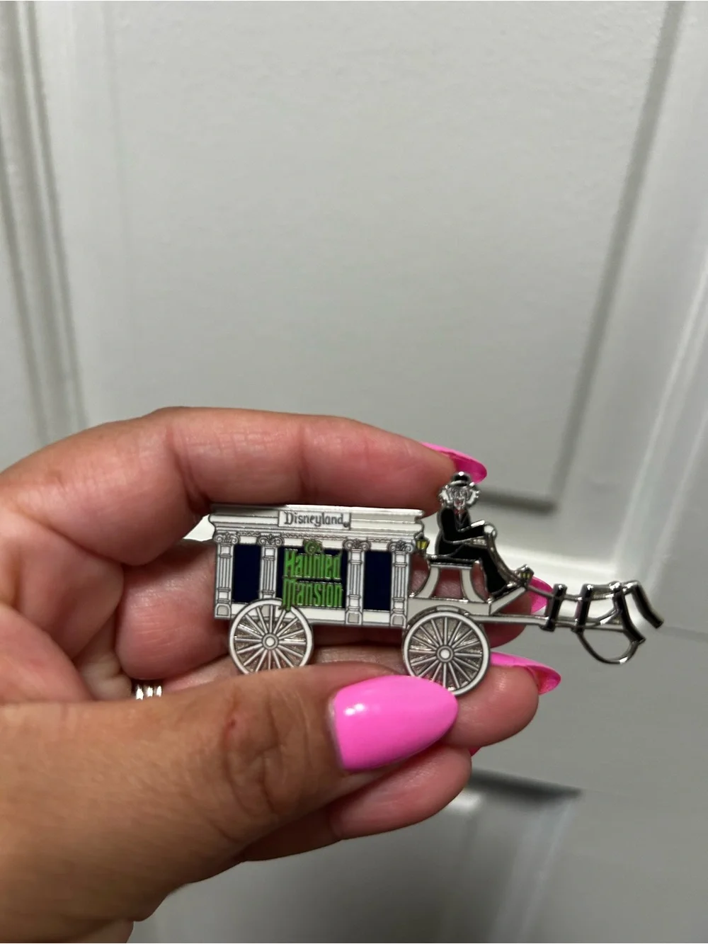 Disney | Accessories | Disney Pin Dlr Haunted Mansion Hearse ...